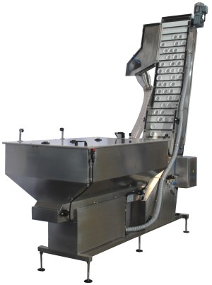 Linapack - Bottling lines ancillary equipment - Waterfall cap feeders